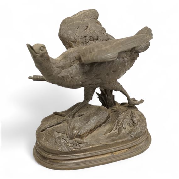 Alfred Dubucand | a bronze model of a partridge | MutualArt