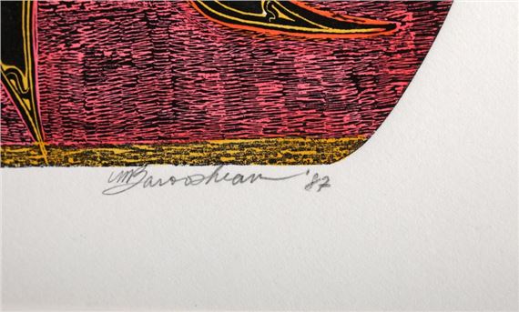 Martin Barooshian | Brown Thrasher (1987) | MutualArt