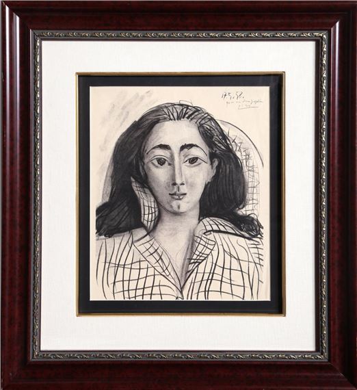 Pablo Picasso | Jacqueline (1958) | MutualArt