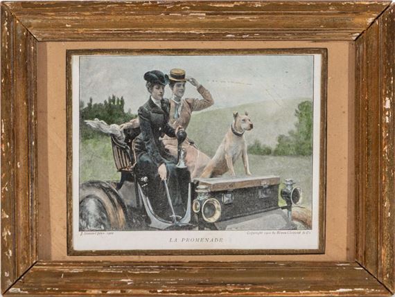 Julius L. Stewart | La Promenade (1901) | MutualArt