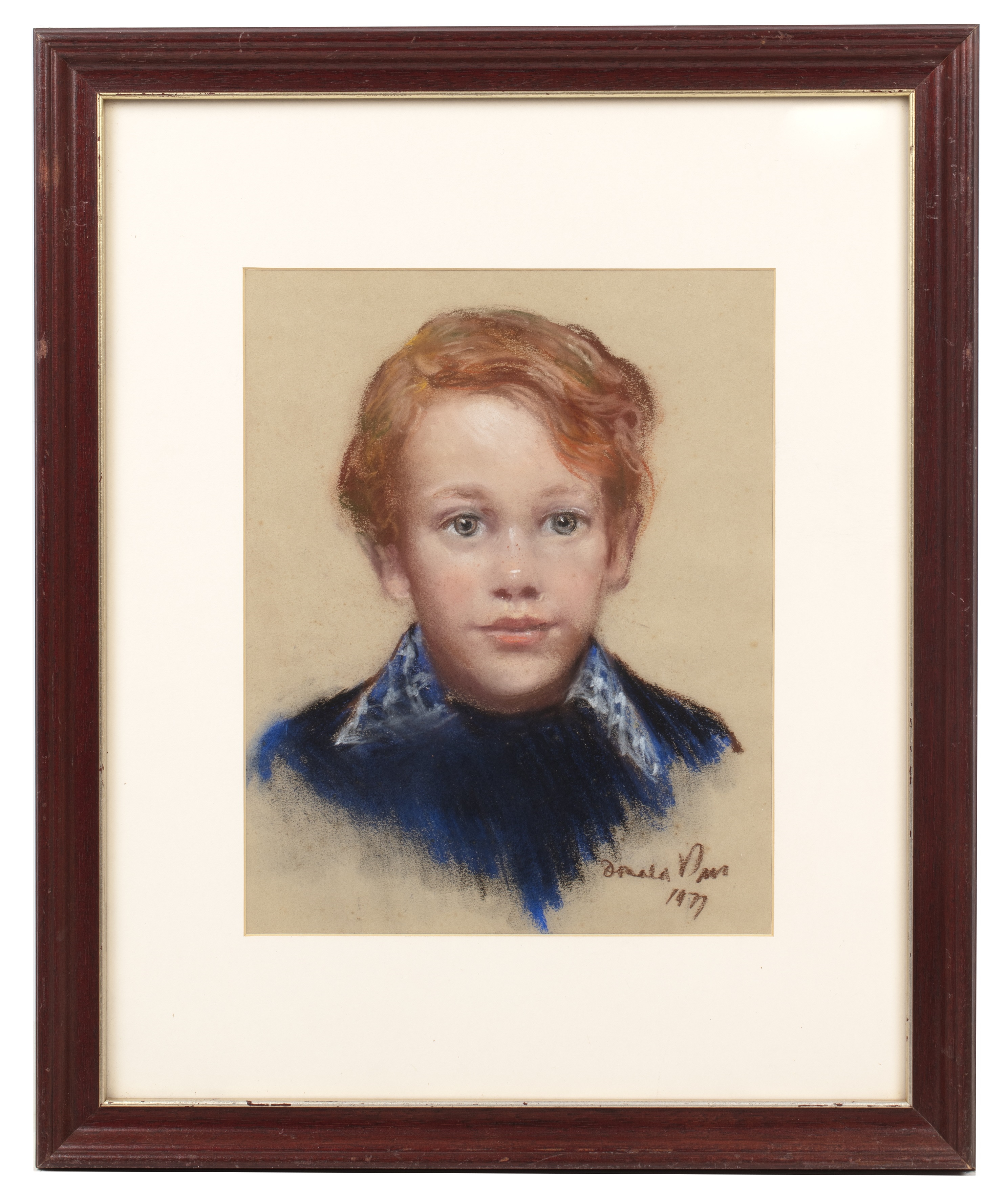 Donald Pass | Portrait of a young boy (1977) | MutualArt