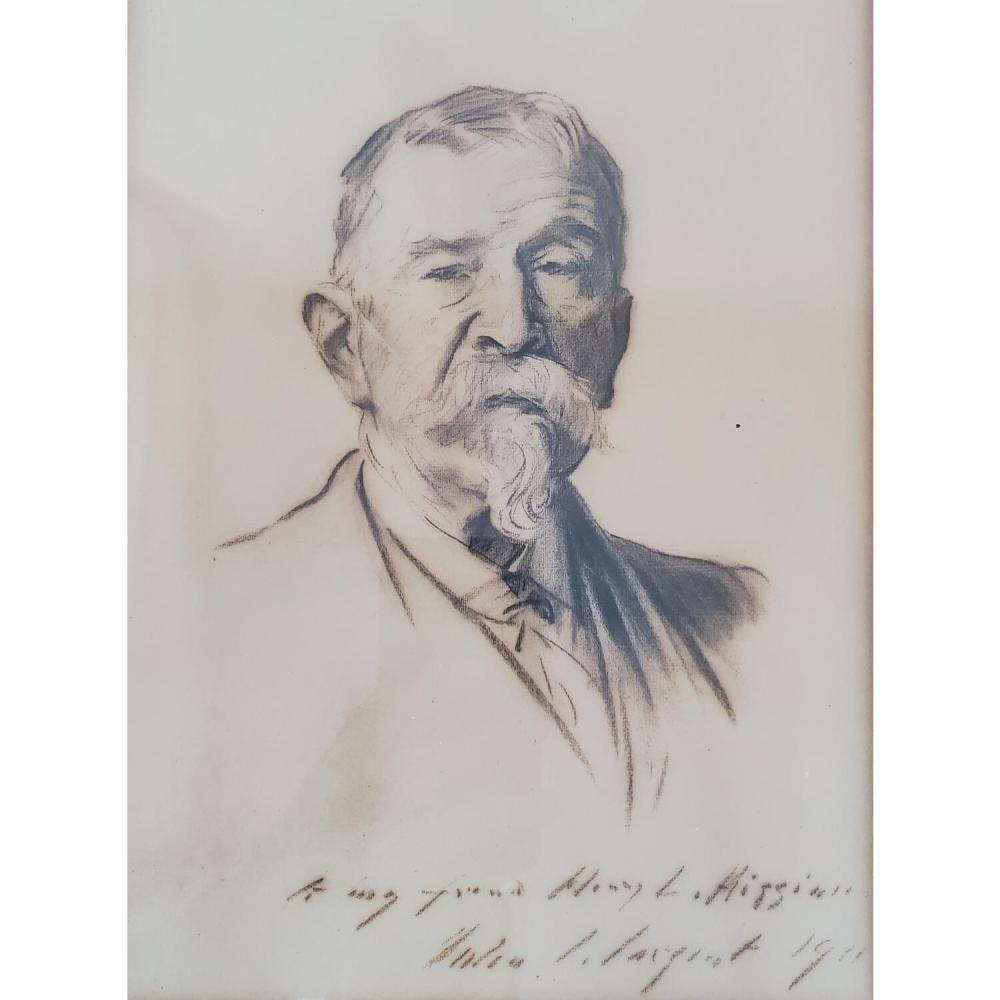 John Singer Sargent | Print of Henry Lee Higginson (1911) | MutualArt