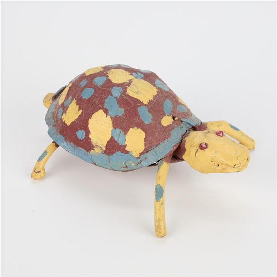 Homer Green | Homer Green Turtle Folk Art Sculpture | MutualArt