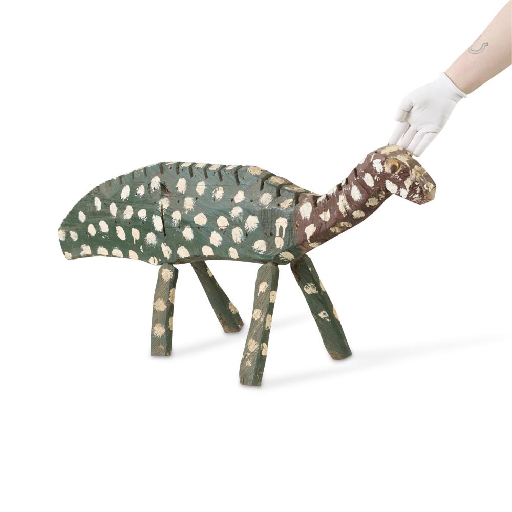 Homer Green | Homer Green Dinosaur Folk Art Sculpture | MutualArt