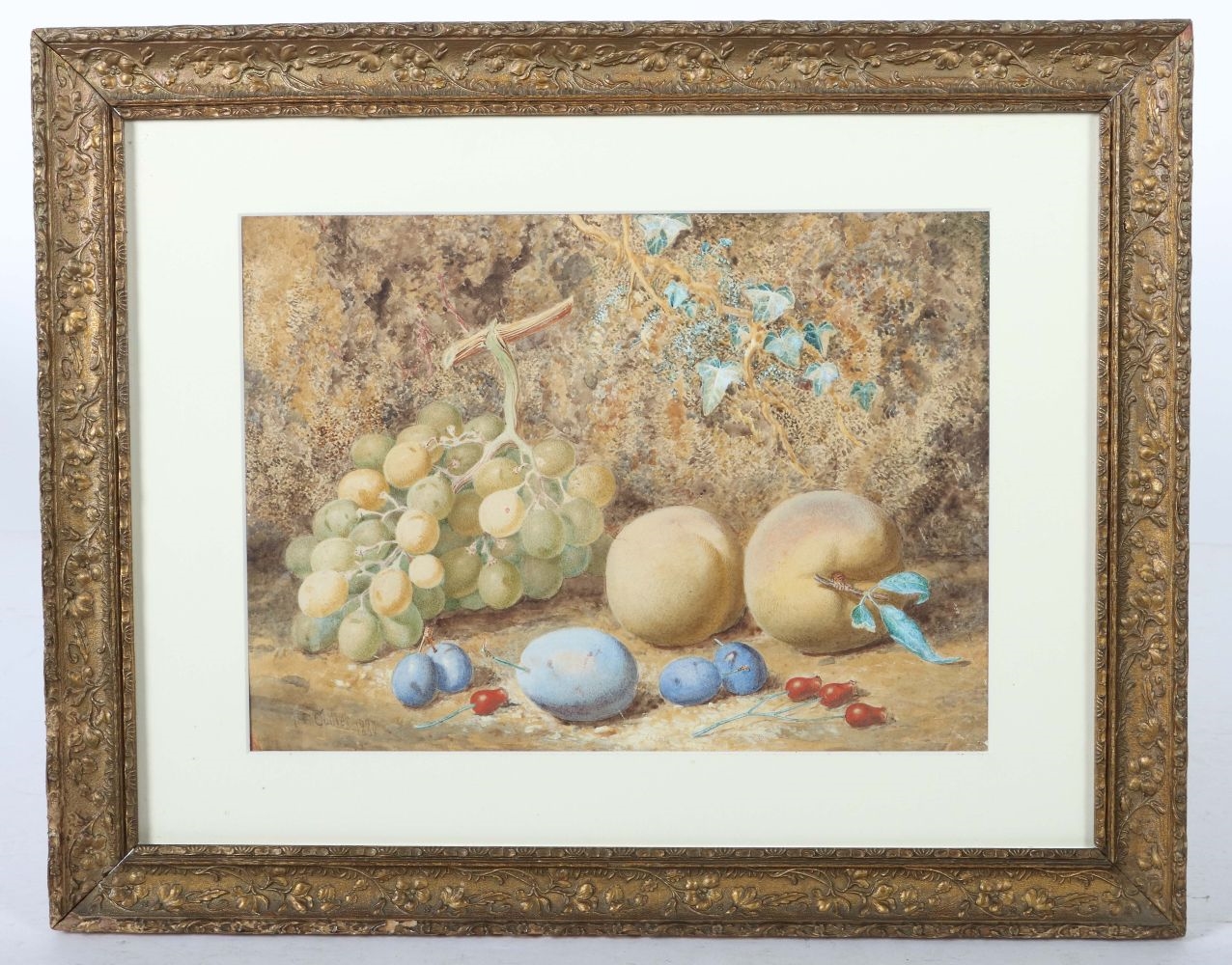 Thomas Frederick Collier | Früchtestillleben (1880) | MutualArt