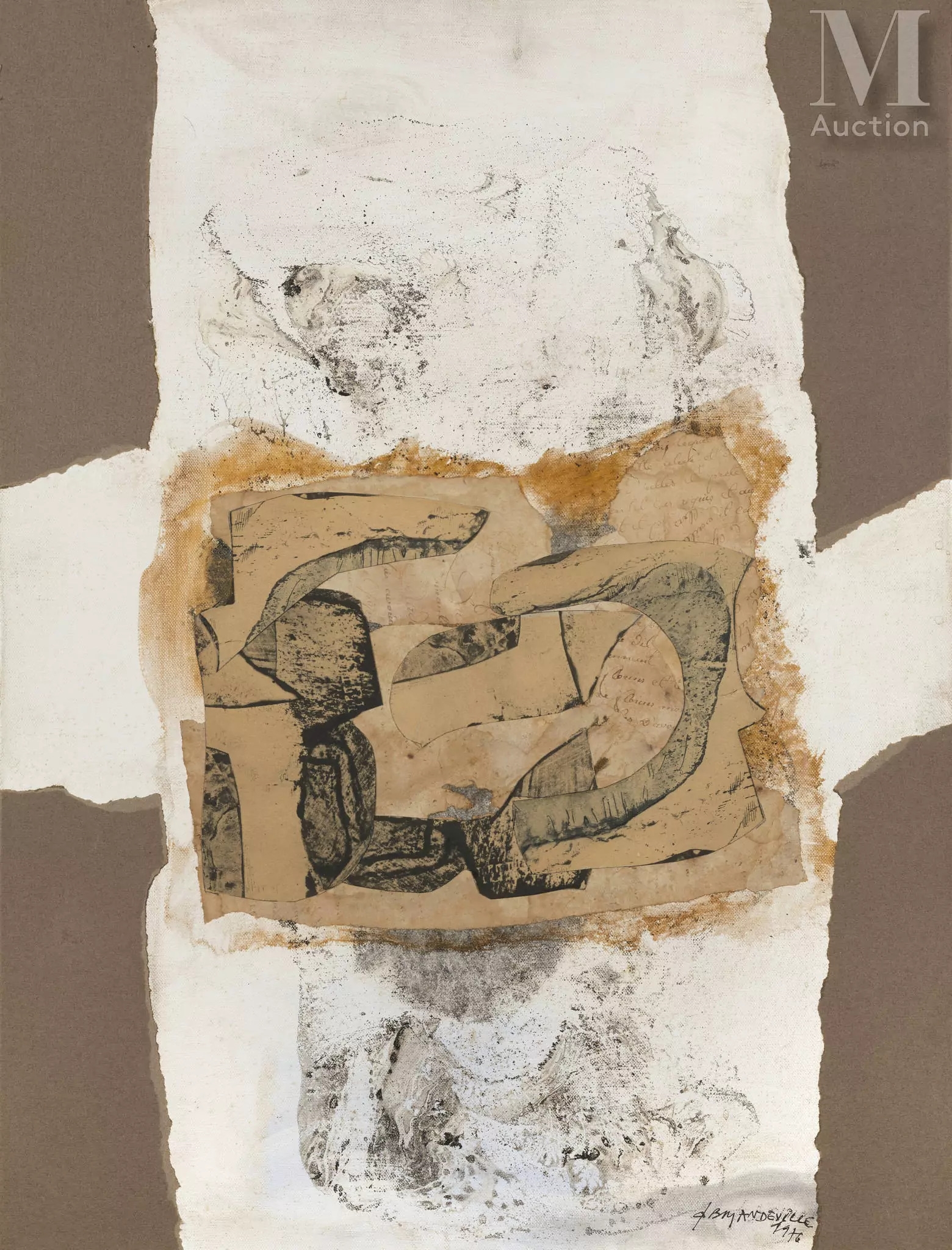 Bernard Mandeville | Fragments d'une écriture, 1976 (1976) | MutualArt
