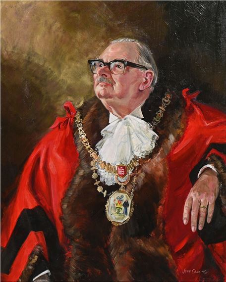 John Canning | John Canning,th c - Portrait of a Mayor | MutualArt