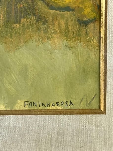 Lucien Joseph‏ Fontanarosa | Two Dancers (1958 - 1960) | MutualArt