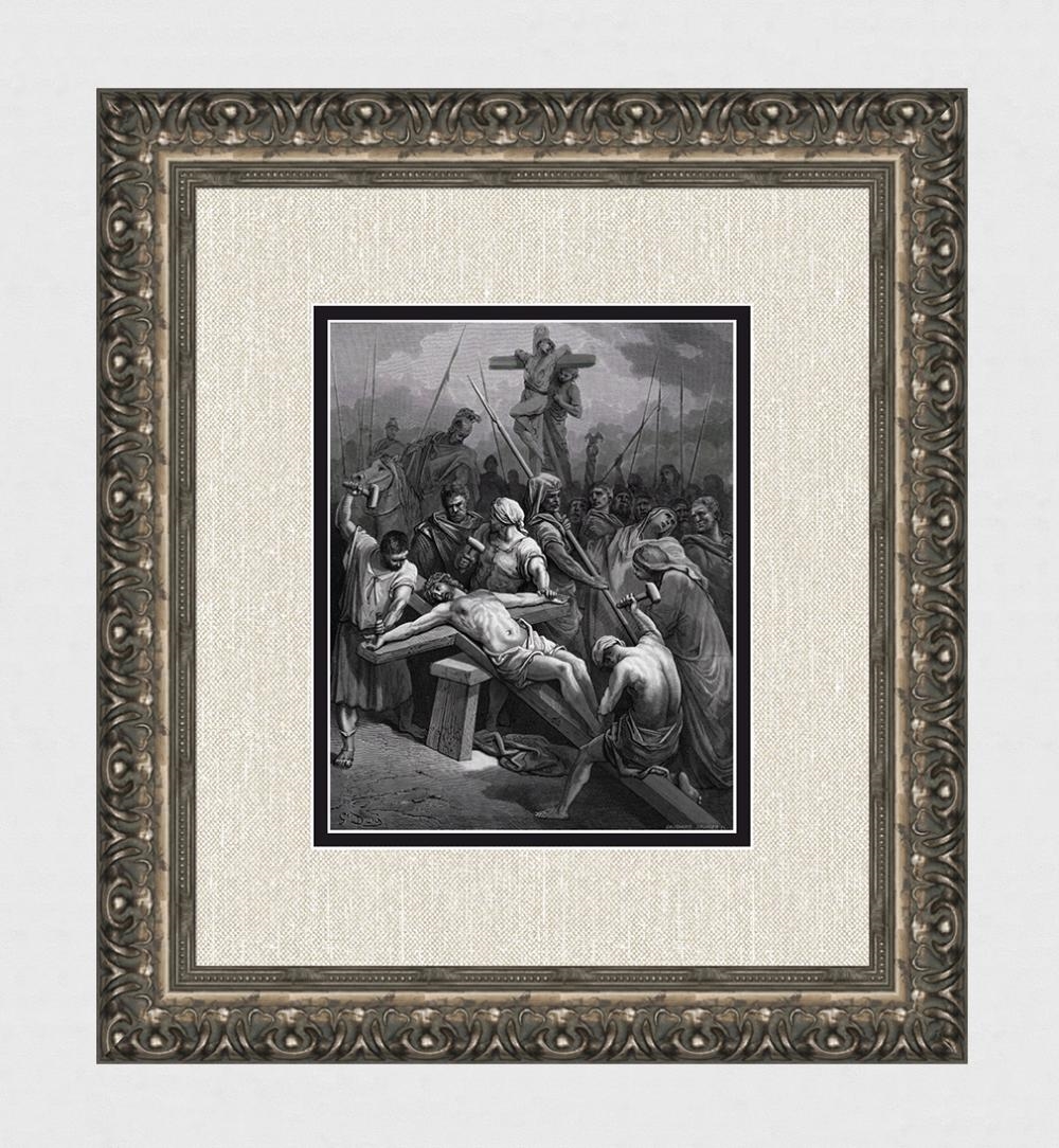 Gustave Doré | Nailing Christ To The Cross (1880) | MutualArt