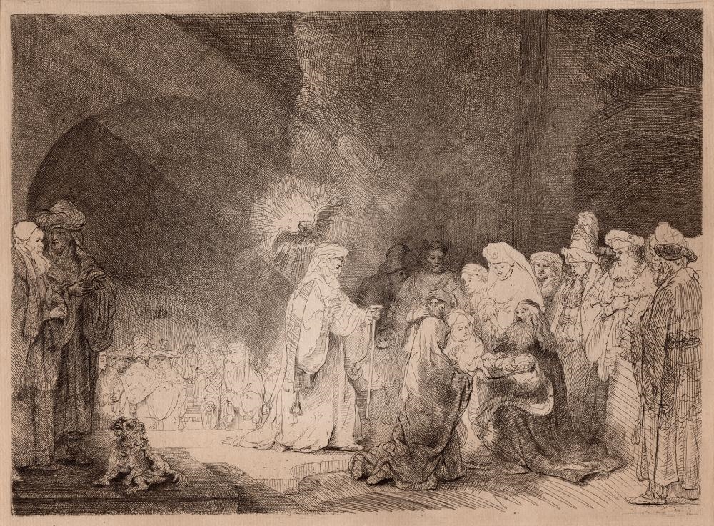 Rembrandt van Rijn | The Presentation in the Temple (1880) | MutualArt