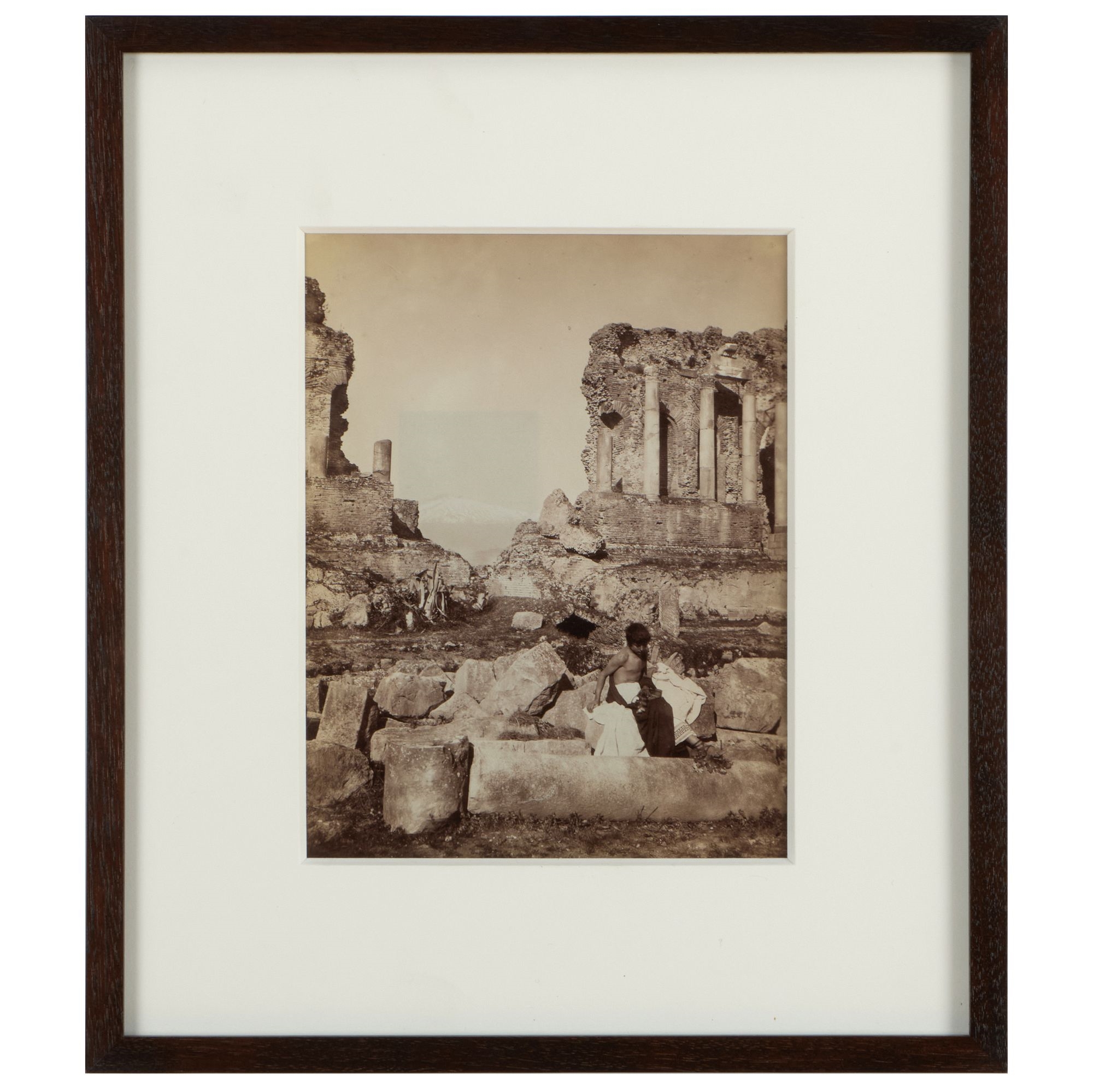 Baron Wilhelm van Gloeden | Teatro Greco Taormina (Circa 1900) | MutualArt