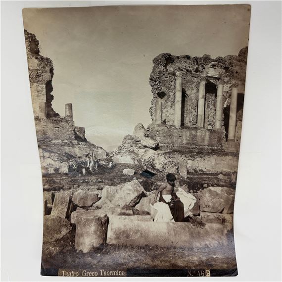 Baron Wilhelm van Gloeden | Teatro Greco Taormina (Circa 1900) | MutualArt