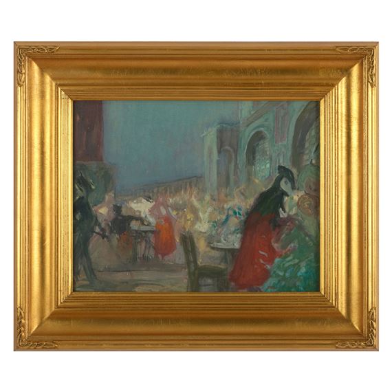 Charles Hoffbauer | Venice Scene | MutualArt