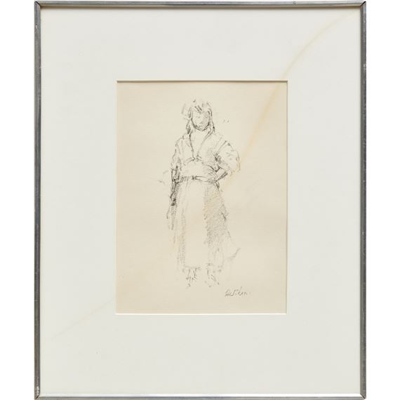 John Heliker | Standing Girl | MutualArt