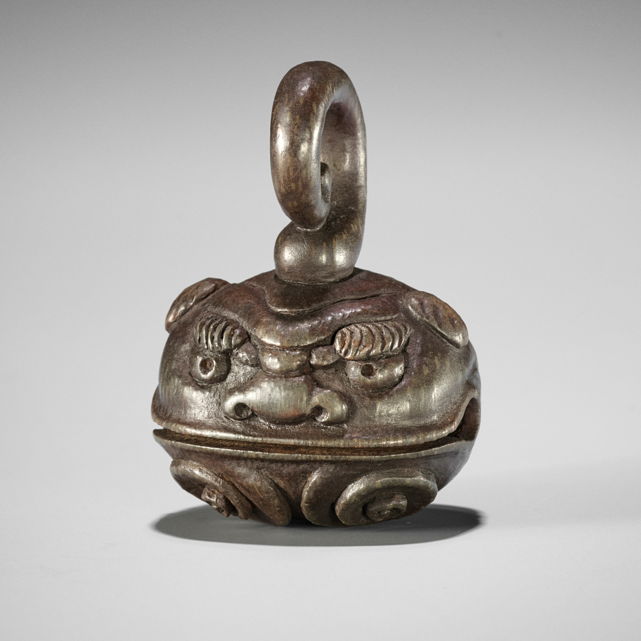 Japanese School, 20th Century | A RARE CONTEMPORARY BAMBOO NETSUKE OF A ...