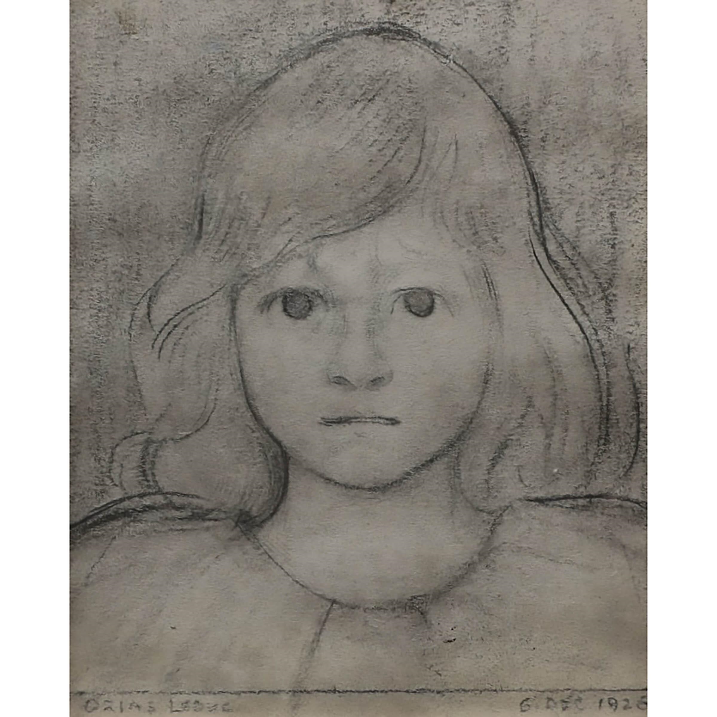 Ozias Leduc | PORTRAIT OF A YOUNG GIRL (Circa 1926) | MutualArt