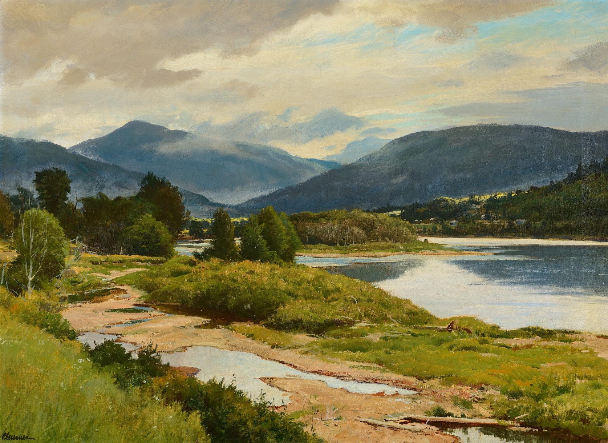 Odgen Minton Pleissner | The Lower Restigouche | MutualArt