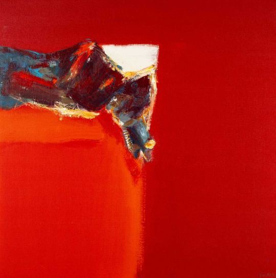 Tom Nash | red abstract | MutualArt