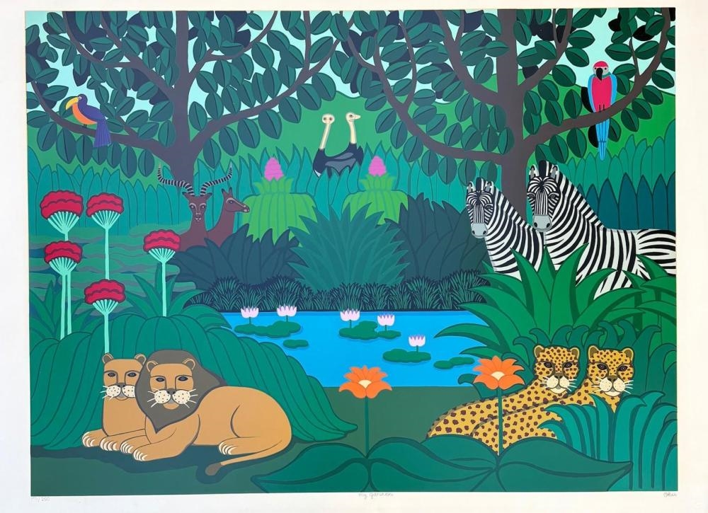 Shigeo Okumura | Shigeo Okumura- Serigraph on paper | MutualArt