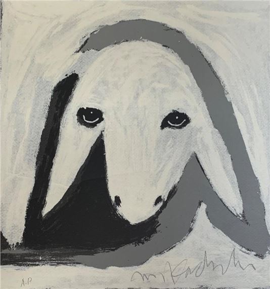 Menashe Kadishman | MENASHE KADISHMAN- Serigraph on paper | MutualArt