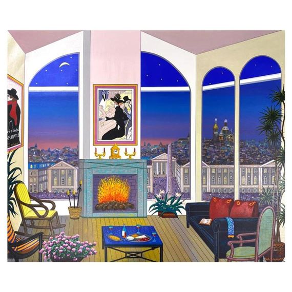 Fanch Ledan | Interior with Lautrec | MutualArt