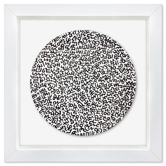 Keith Haring | Black Pattern | MutualArt