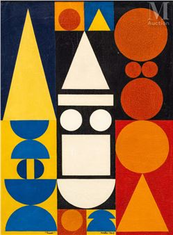 Auguste Herbin | Nid (1955) | MutualArt