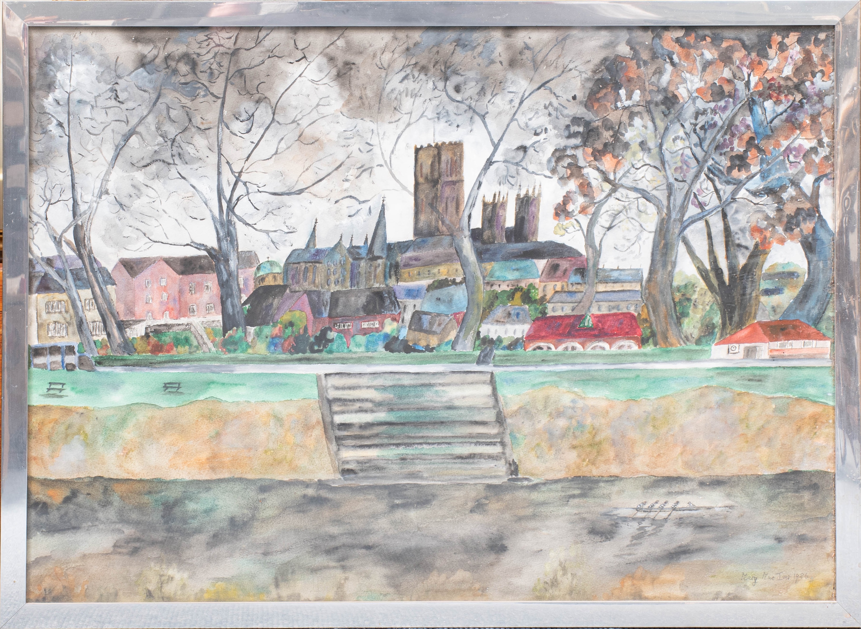 Mary MacIver | Durham Cathedral (1986) | MutualArt