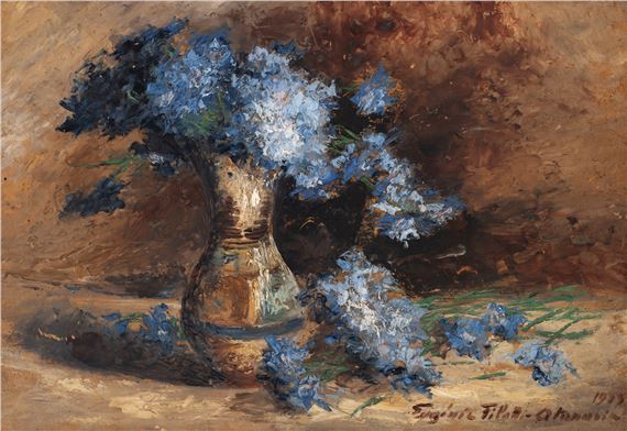 Eugenia Filotti-Atanasiu | Can with Cornflowers [1923 (Circa 17 ...