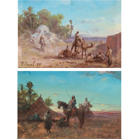 Paul B. Pascal | Orientalist Scenes (1888) | MutualArt