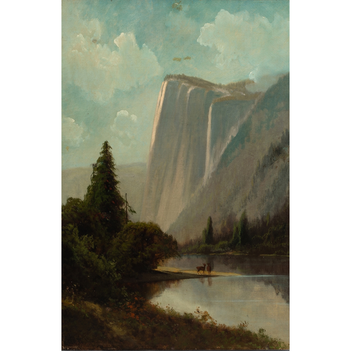 Ransom Gillet Holdredge | Bridalveil Fall | MutualArt