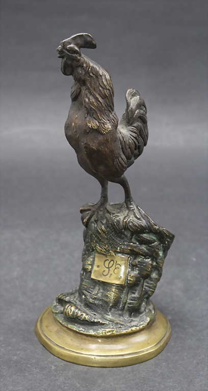 Auguste Nicholas Cain | Bronze Hahn / A bronze rooster | MutualArt