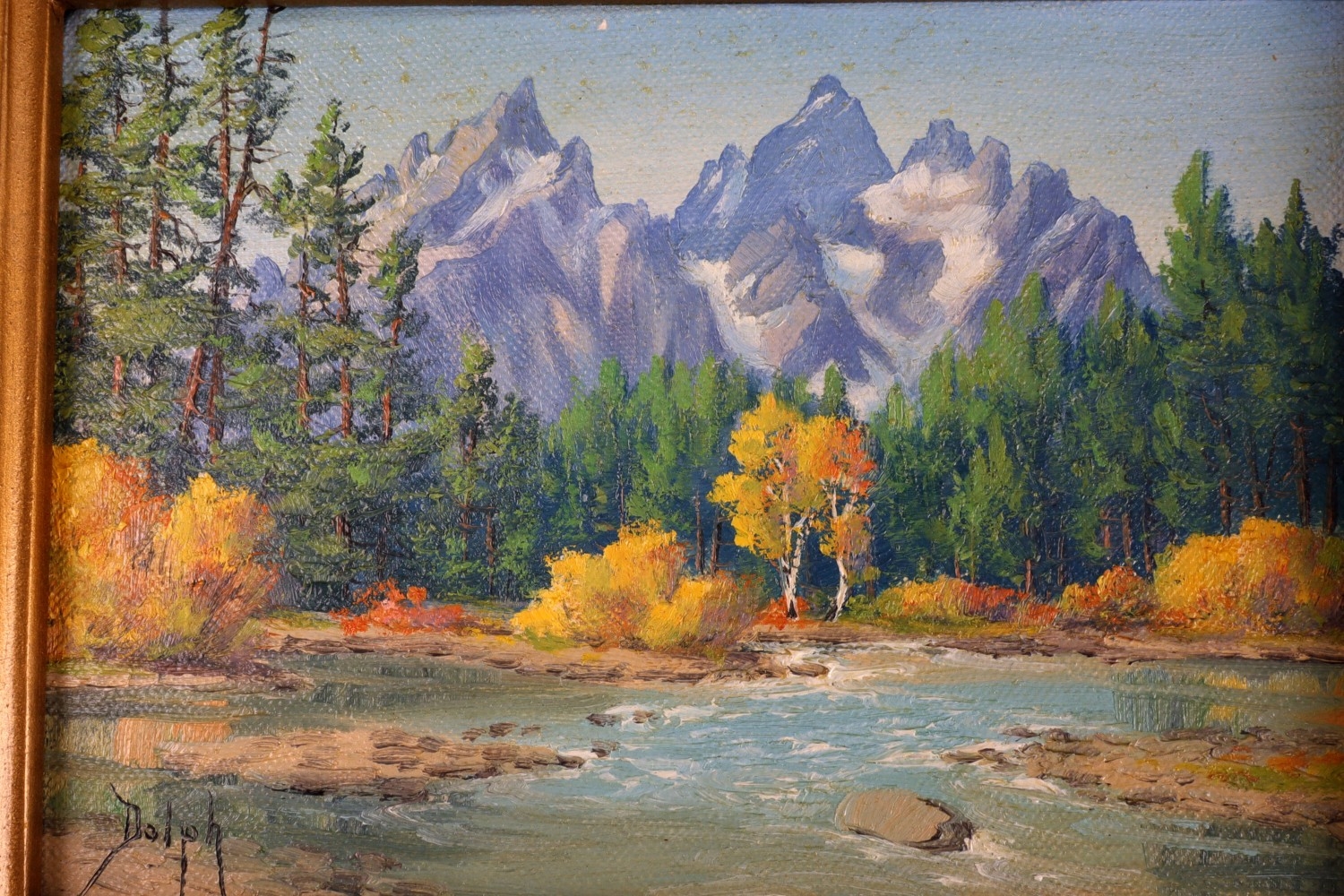 Dorthy Marie Dolph | MARIE DOROTHY DOLPH MINIATURE PAINTING PAINT BRUSH | MutualArt