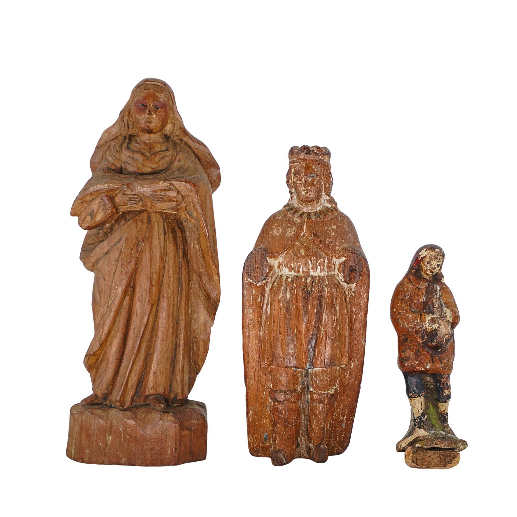 Spanish School, 18th Century | Santos Figures (18) | MutualArt