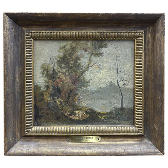 George Inness | Sunset (1865 - 1867) | MutualArt