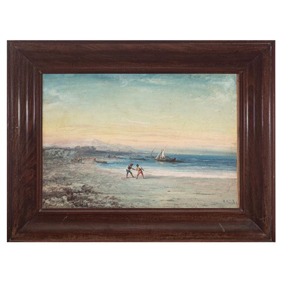 Paul B. Pascal | Pescadores en la playa | MutualArt