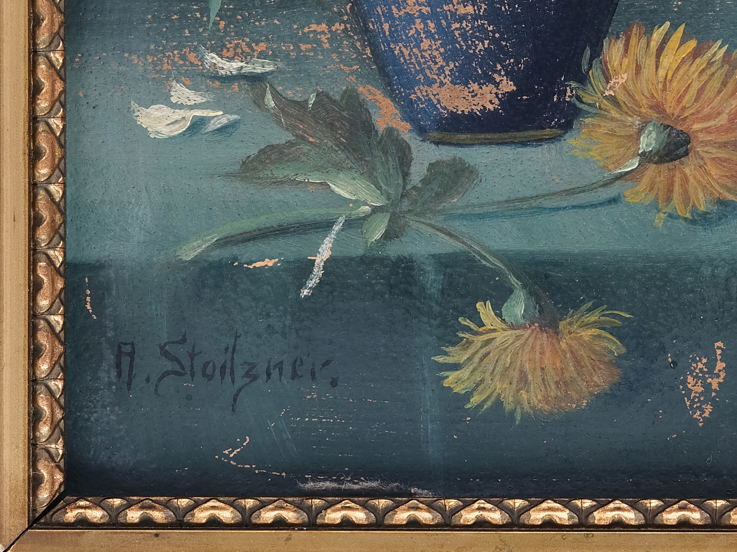 Rudolf Stoitzner | Still life with flowers | MutualArt