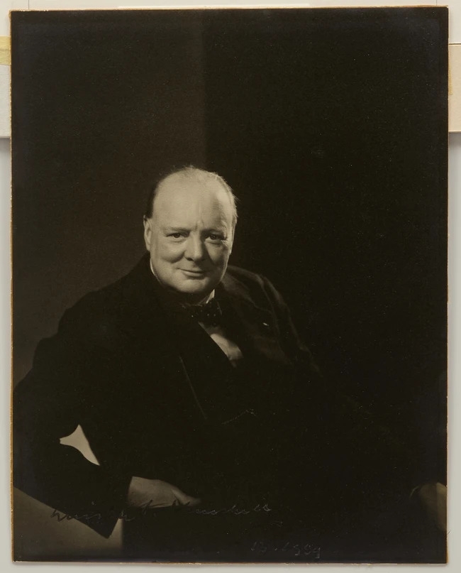 Edward Steichen | A fine photograph of Sir Winston Churchill | MutualArt