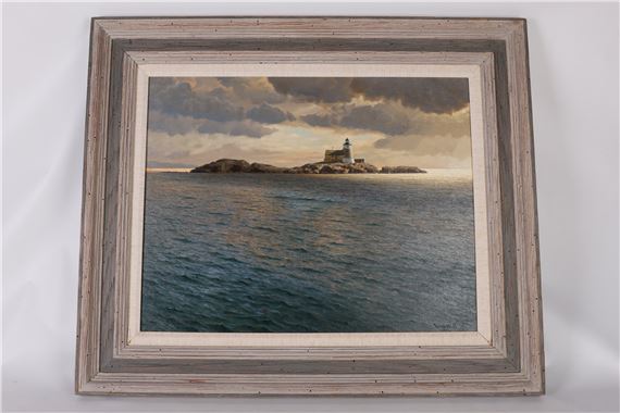 Walter Brightwell | Saddleback Ledge Lighthouse | MutualArt