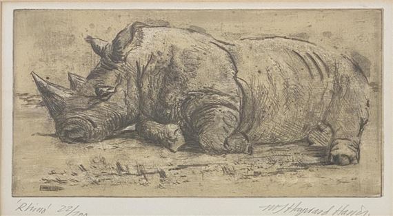 Martin Hayward-Harris | Rhino (1989) | MutualArt