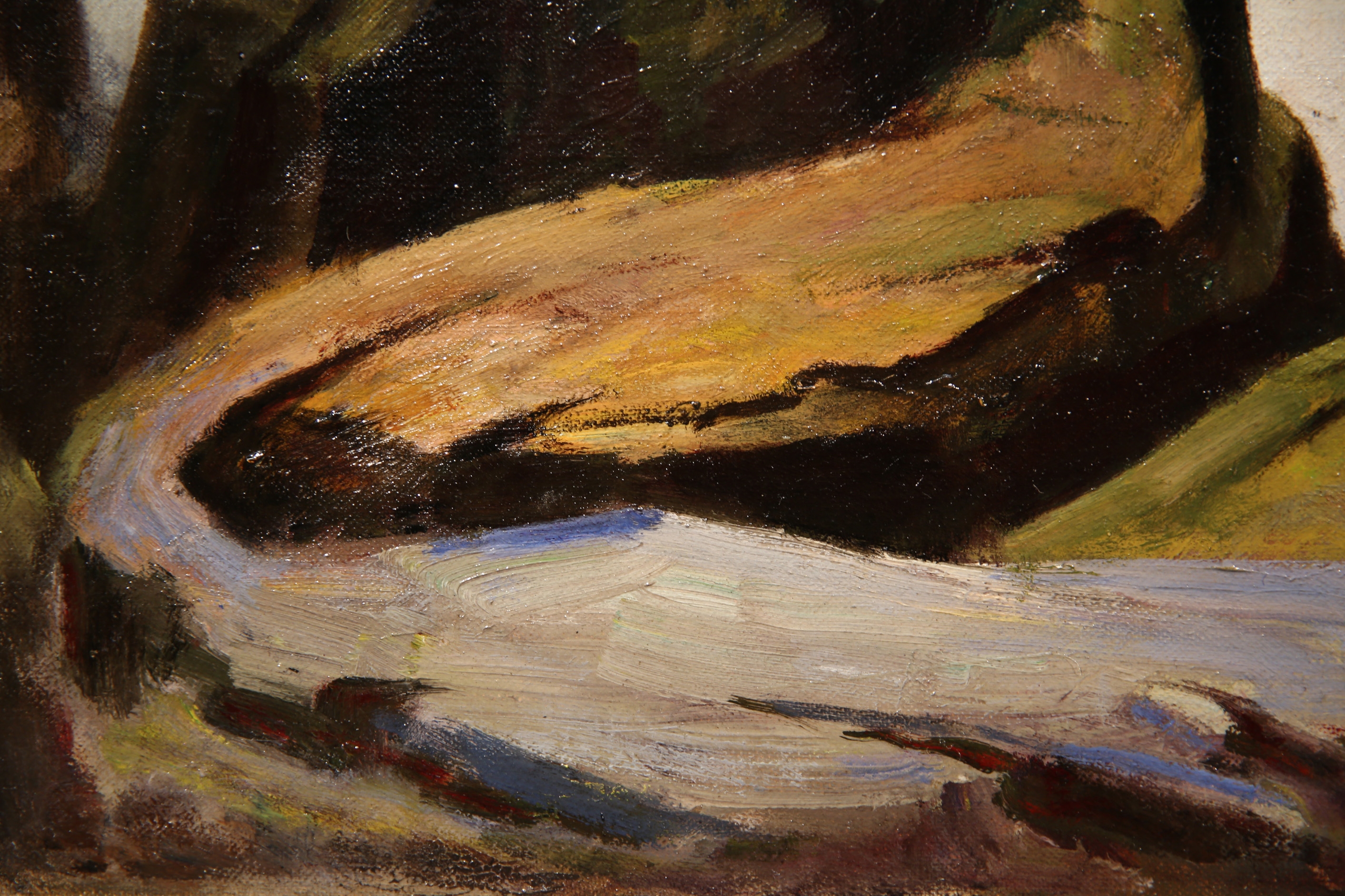 Thomas Hart Benton‏ | Mountainscape | MutualArt