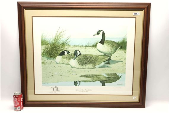 William Redd Taylor | Safety of the Bar - Canada Geese | MutualArt