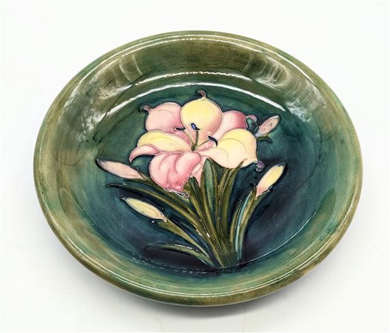 Walter Moorcroft | WALTER MOORCROFT FRESIA PLATE | MutualArt