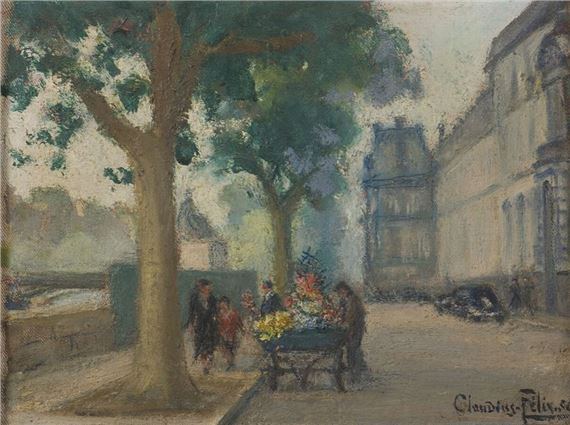 Claudius Félix | Les quais à Paris | MutualArt