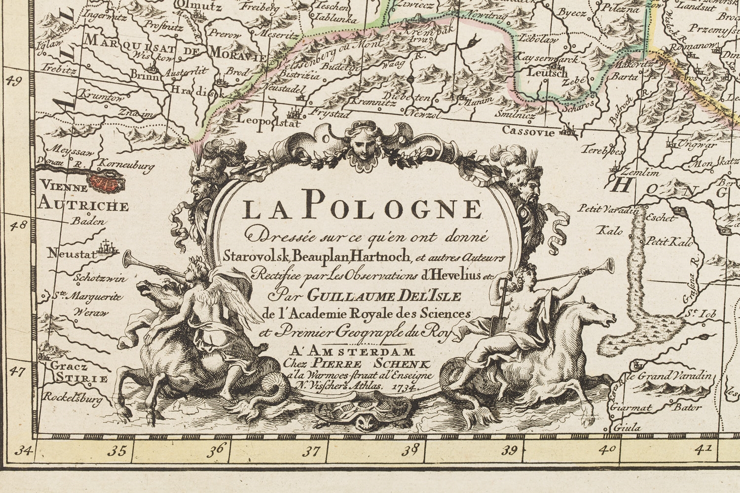 Guillaume Delisle | Mapy i Widoki Miast (1734) | MutualArt
