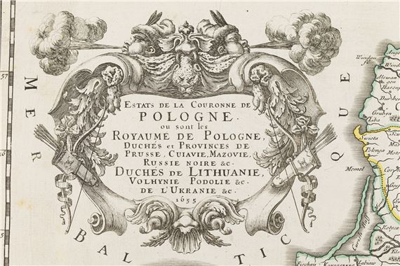 Nicolas Sanson | Mapa Polski (1655) | MutualArt