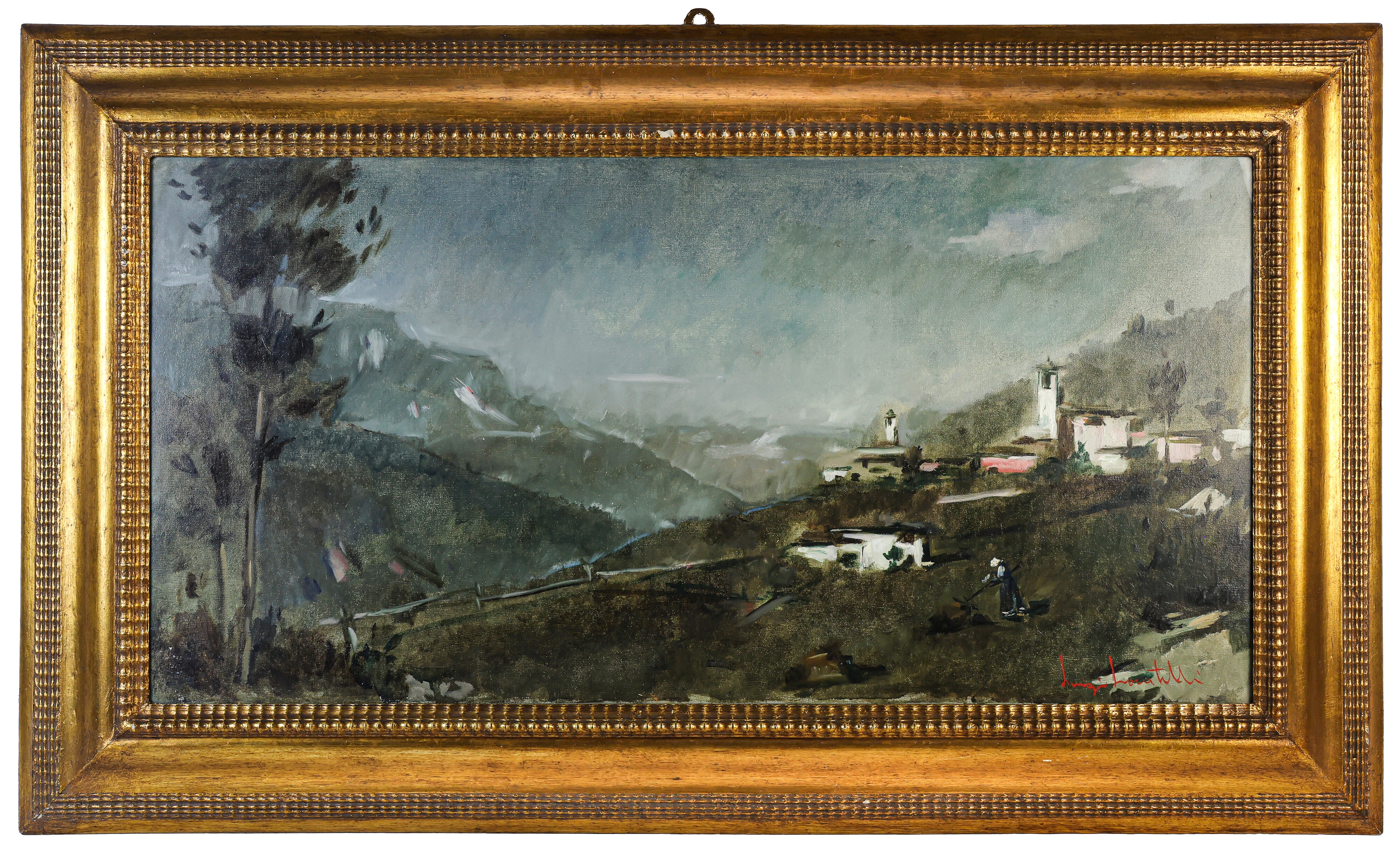 Luigi Locatelli | Paesaggio bergamasco | MutualArt
