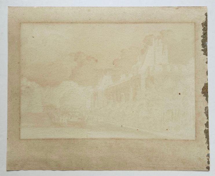 Ambroise-Louis Garneray | View of the Château from the Park (Circa 1800 ...