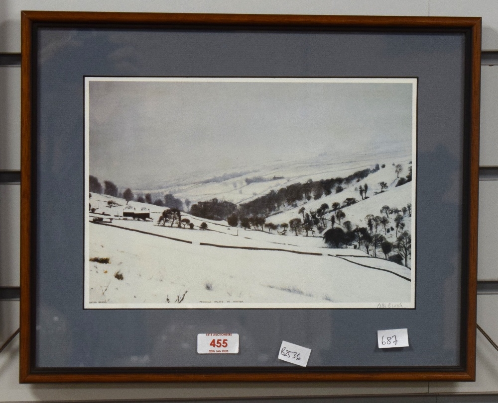Peter Brook | Pennine Valley in Winter | MutualArt