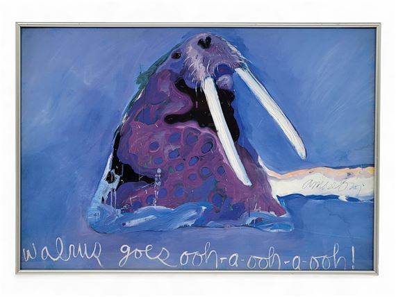 Alvin Amason | Walrus goes ooh-a-ooh-a-ooh! | MutualArt